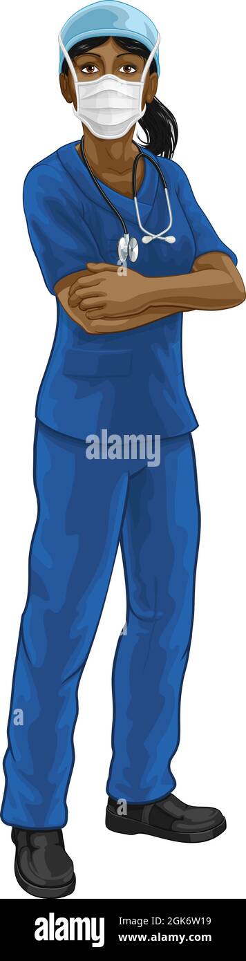 Indian female doctors Stock Vector Images - Alamy