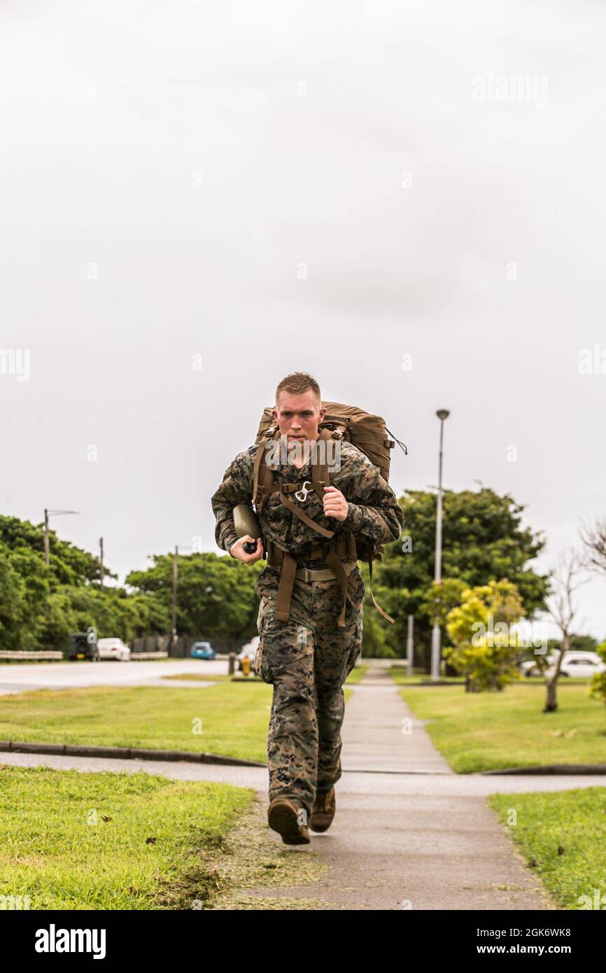 A U.S. Marine with 9th Engineer Support Battalion, 3d Marine Logistics ...