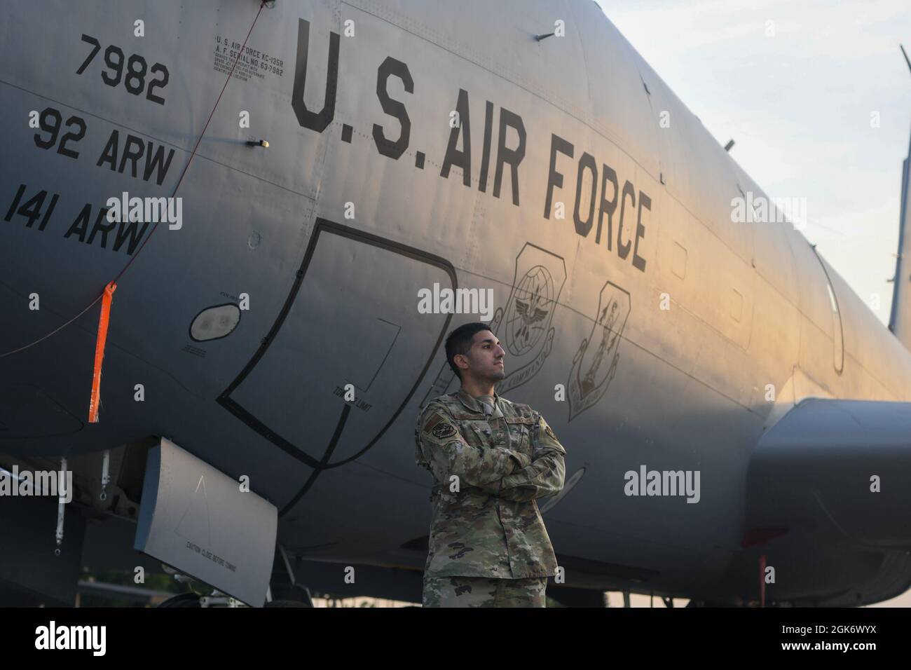 U.S. Air Force Senior Airman Amir Asadibakhsh, an aircraft ...