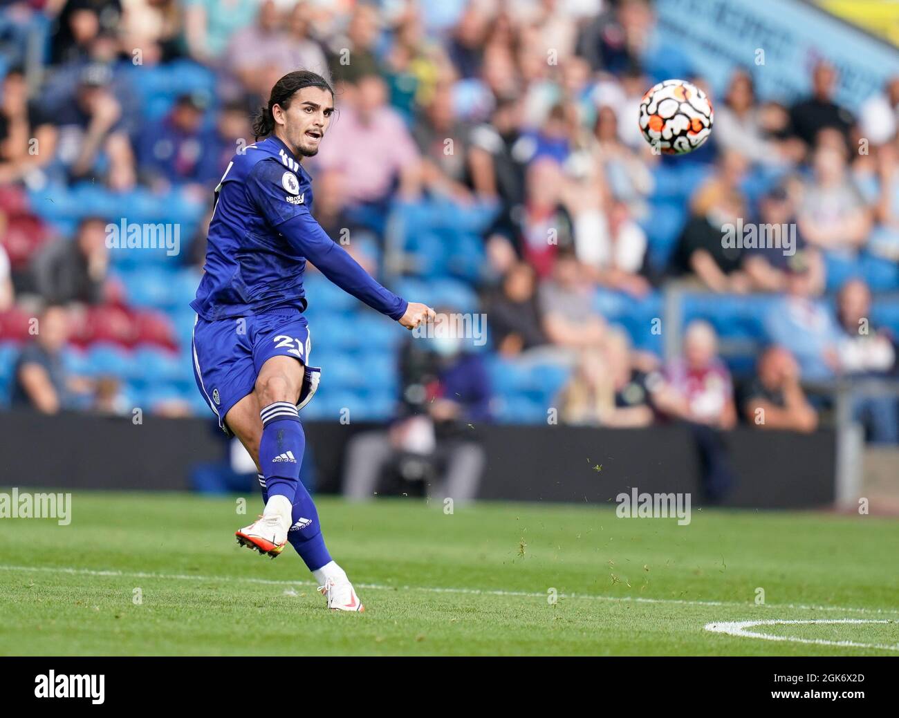 Leeds Pascal Struijk plays a through ball Picture by Steve Flynn/AHPIX ...