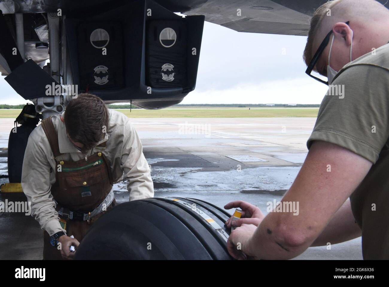 Airman 1st Class Coby Delia and Airman 1st Class Jake Robinson, both ...