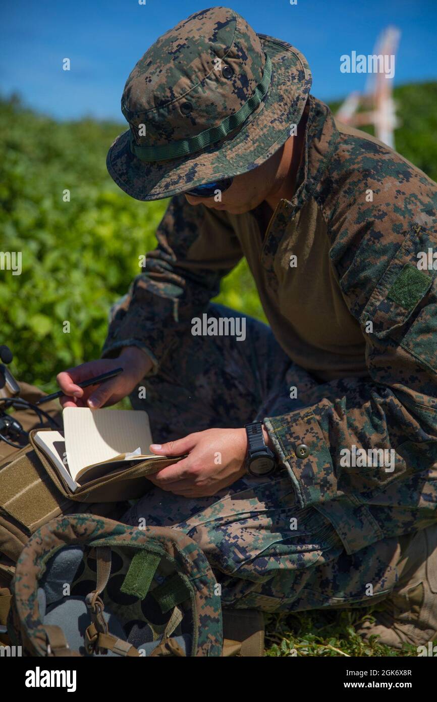 U.S. Marine Corps Capt. Eric Pak, a forward air controller with 5th Air ...