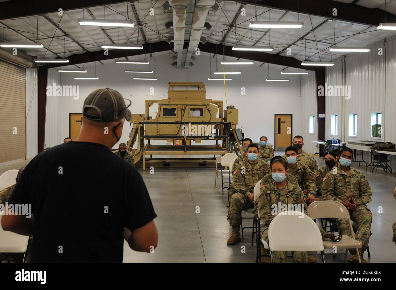 These soldiers are from the 398th Sustainment Support unit receiving ...