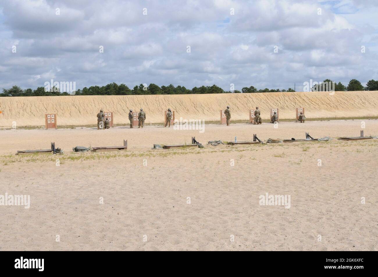 The soldiers from the 744th Military Police Battalion is conducting the ...