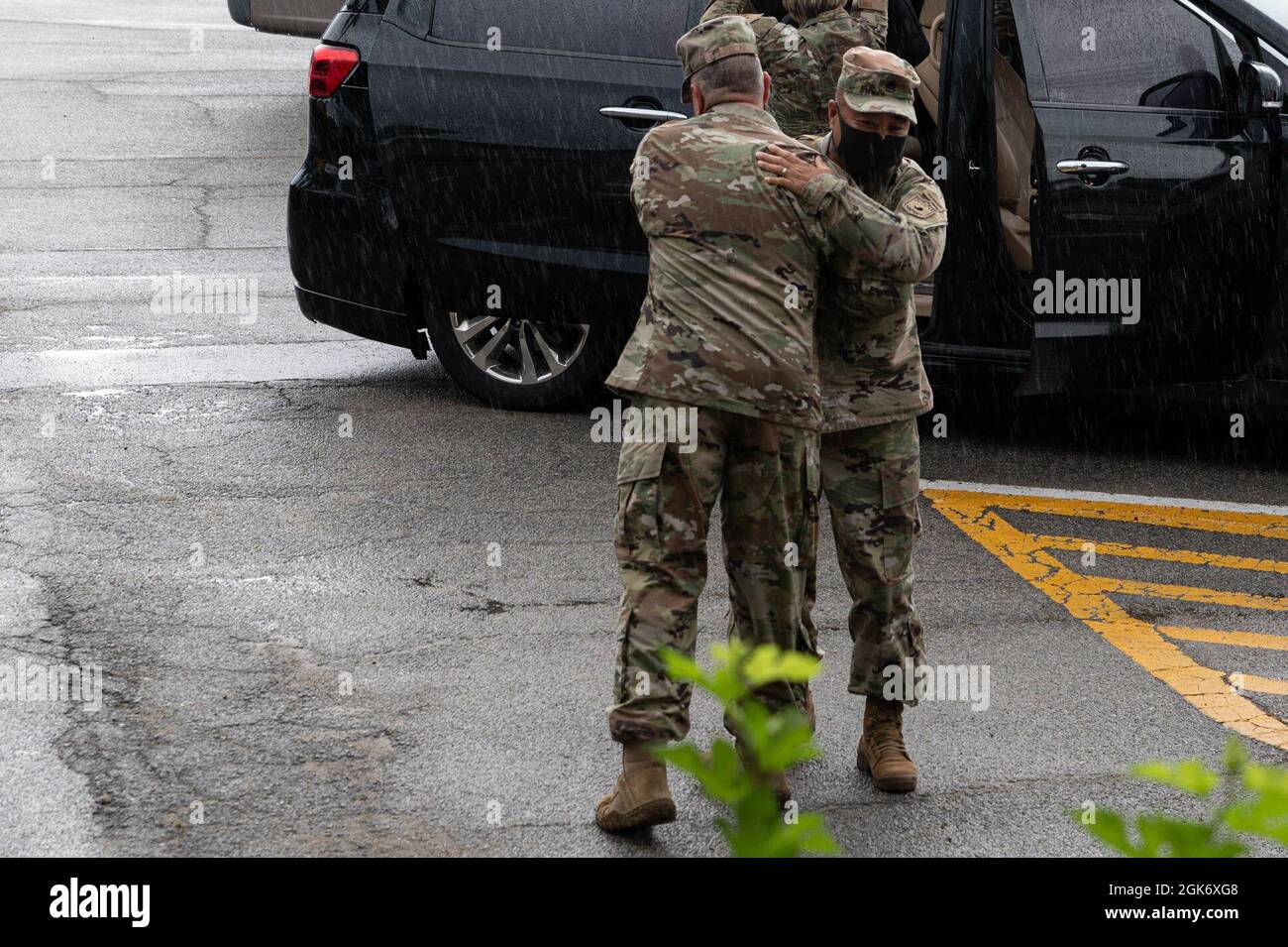 Chief Master Sergeant Justin Apticar, 51st Fighter Wing command chief ...