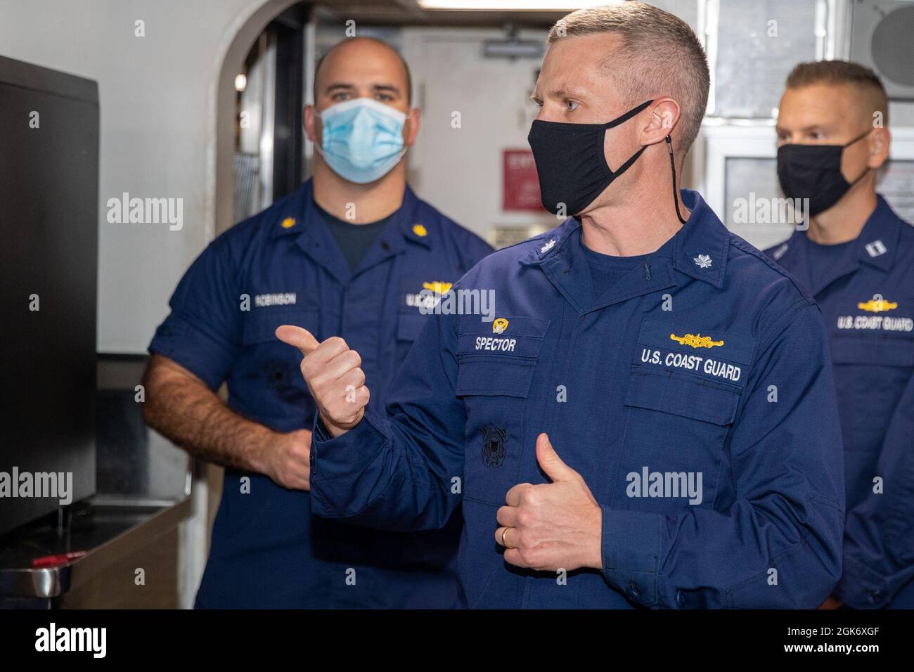 NUUK, Greenland -- (Aug. 18, 2021) Cmdr. Benjamin Spector, the ...