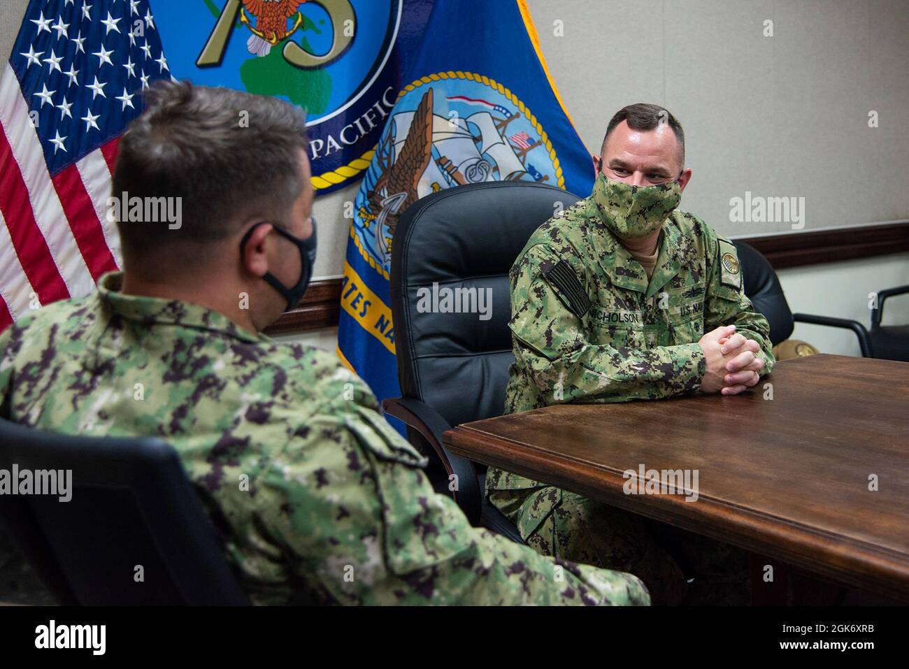 SANTA RITA, Guam (Aug. 19, 2021) - Joint Region Marianas Commander Rear ...