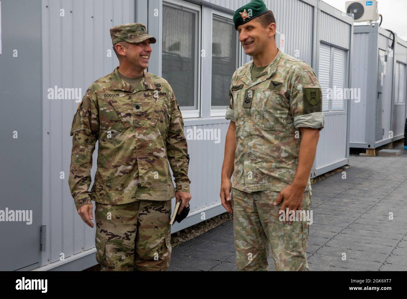 Lt. Col. Paul D. Godson, commander of 3rd Battalion, 66th Armored ...