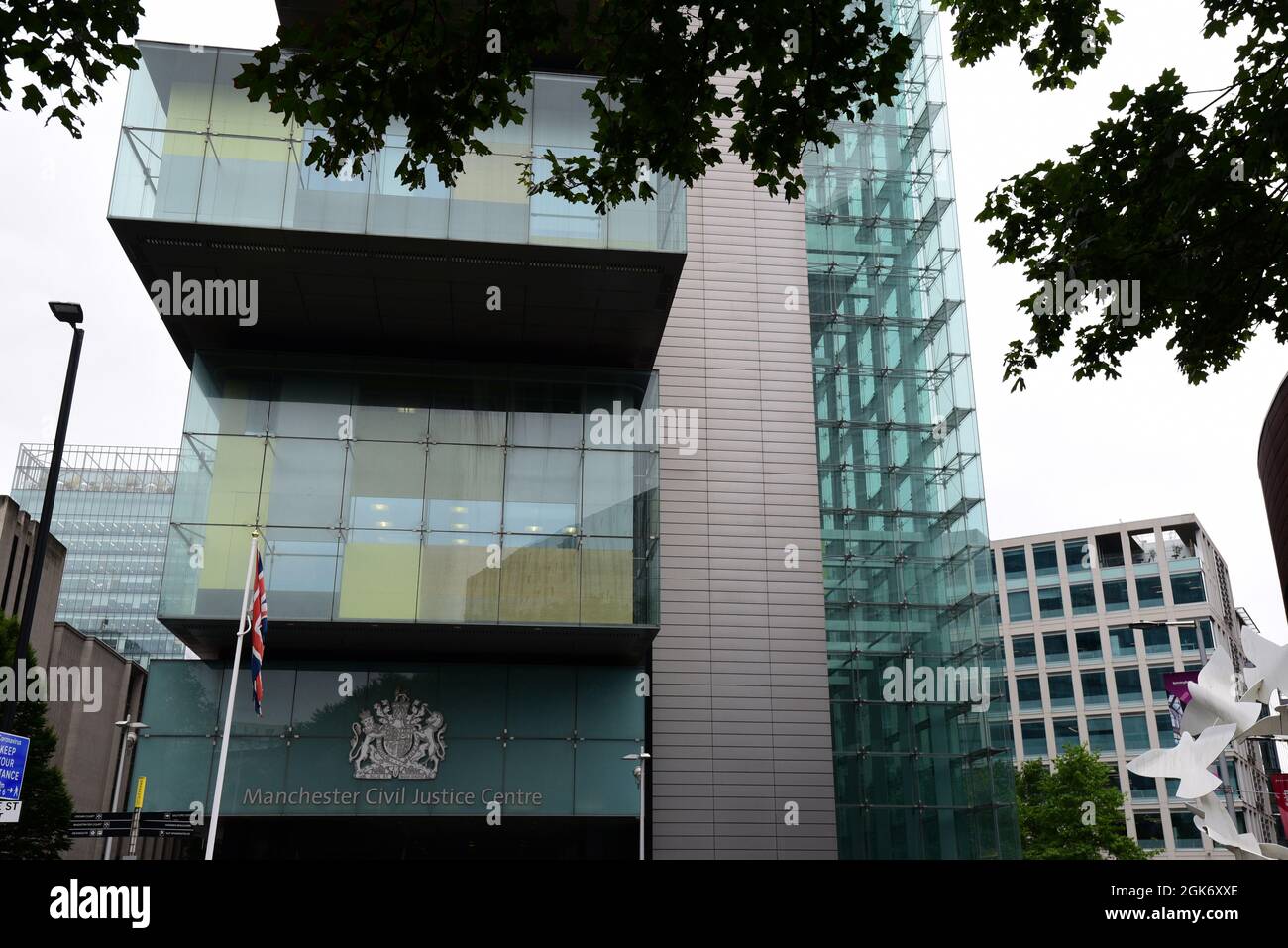 Manchester Civil Justice Centre Stock Photo - Alamy