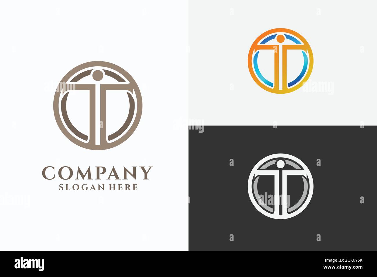 Letter t food logo hi-res stock photography and images - Alamy