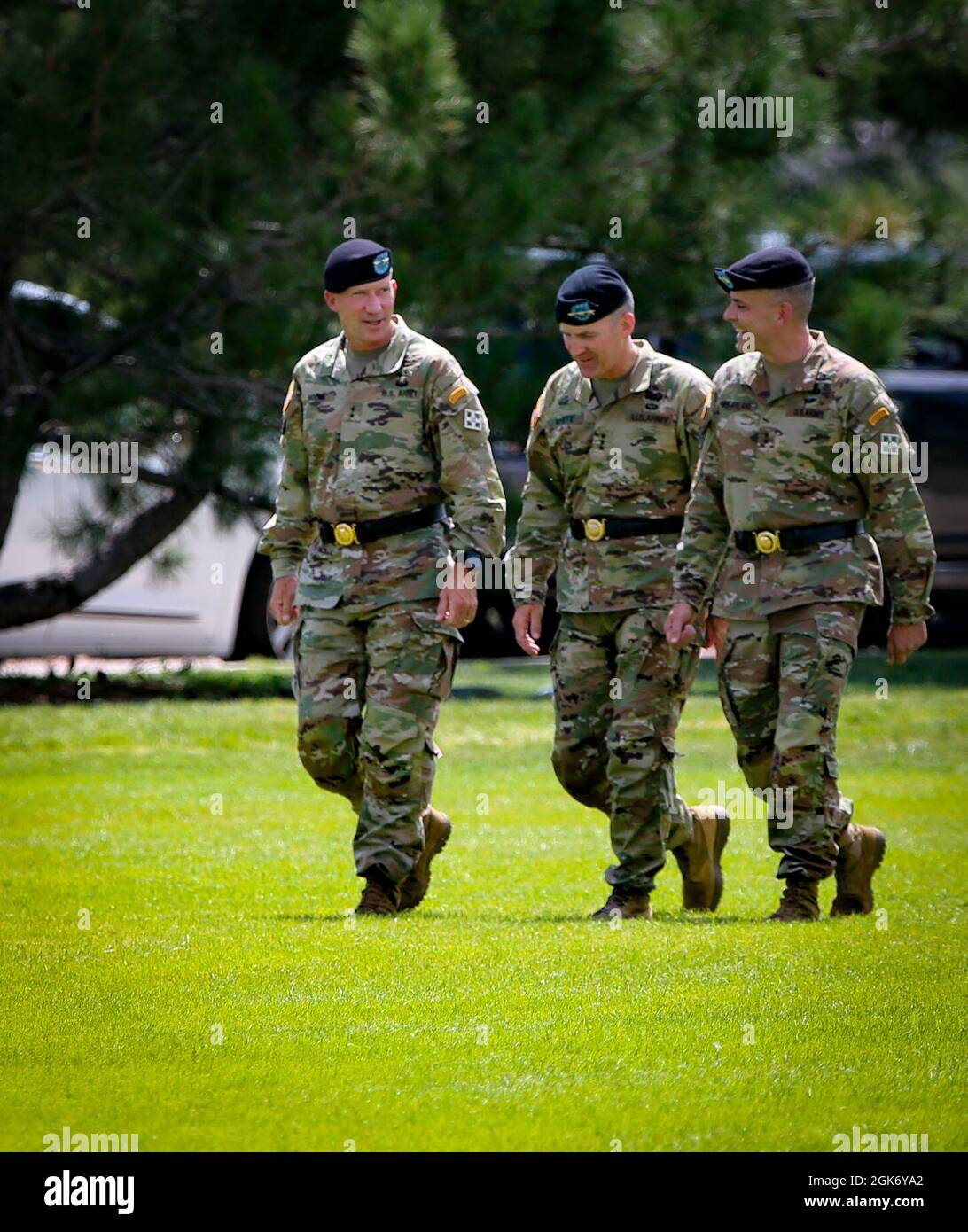 Maj. Gen. Matthew McFarlane, outgoing commanding general of the 4th ...