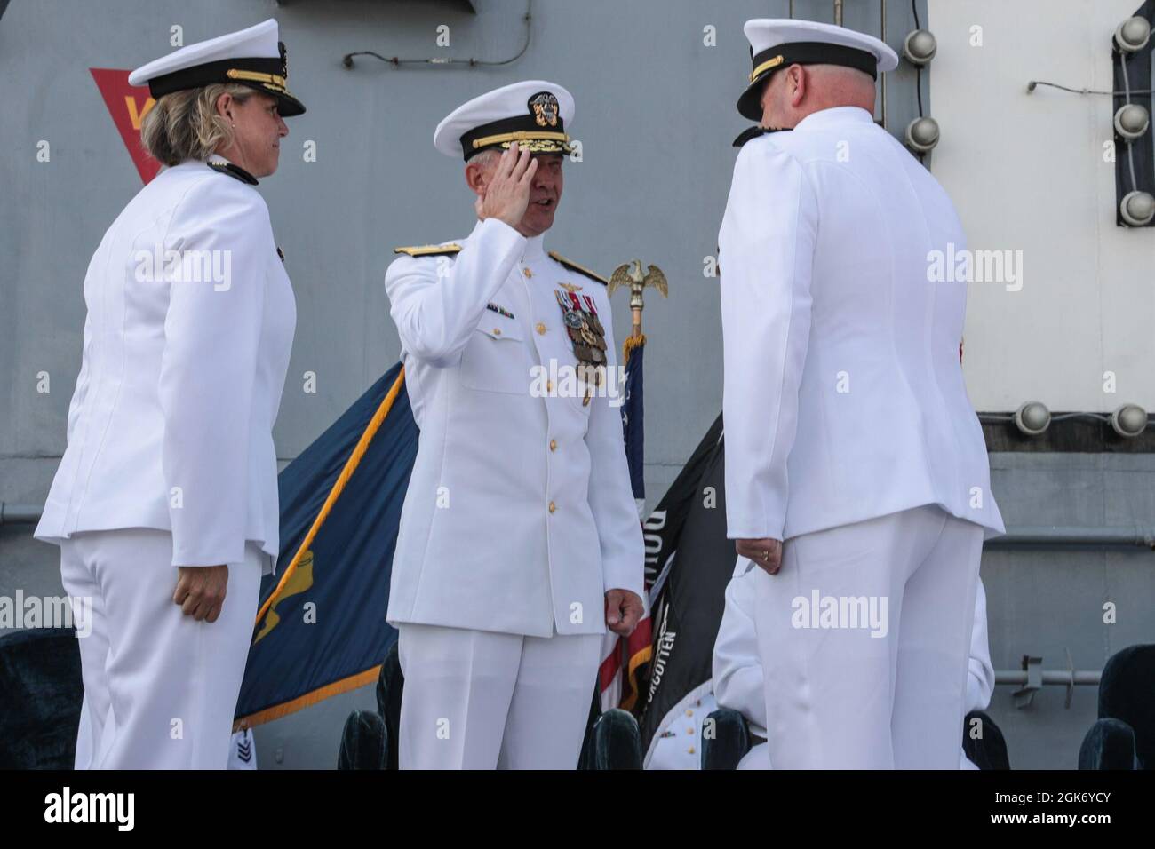210919-N-NF912-1240 SAN DIEGO (Aug. 19, 2021) Capt. Walt. M. Slaughter ...
