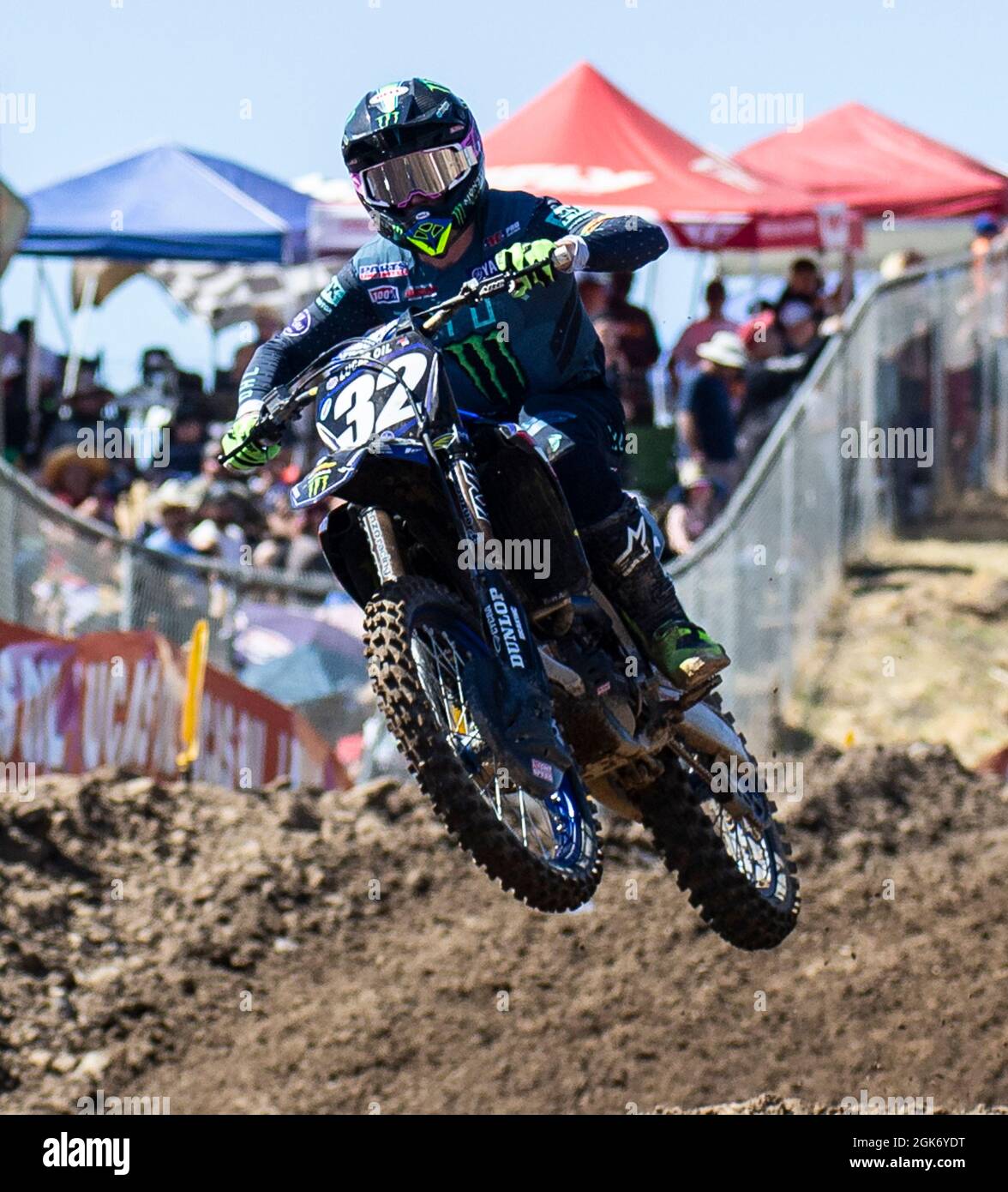 September 11 2021 Rancho Cordova, CA USA Yamaha factory rider Justin ...