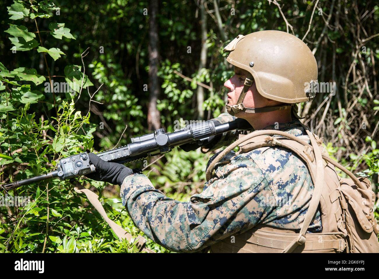U.S. Marine Corps Pfc. Pierce Atkinson, a Wesley, Florida native ...