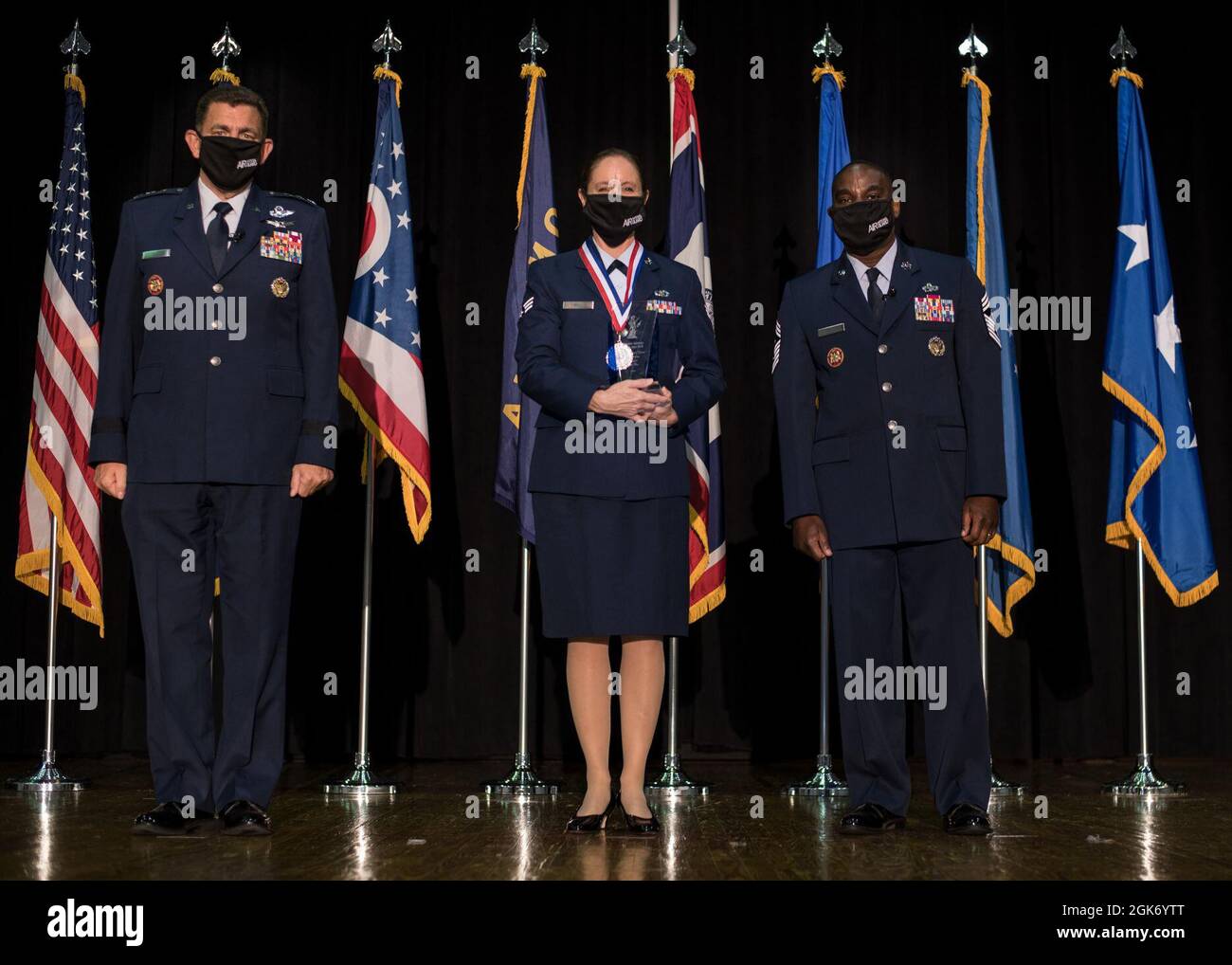 U.S. Air Force Senior Airman Ruth-Ann Bell, with the 193rd Special ...