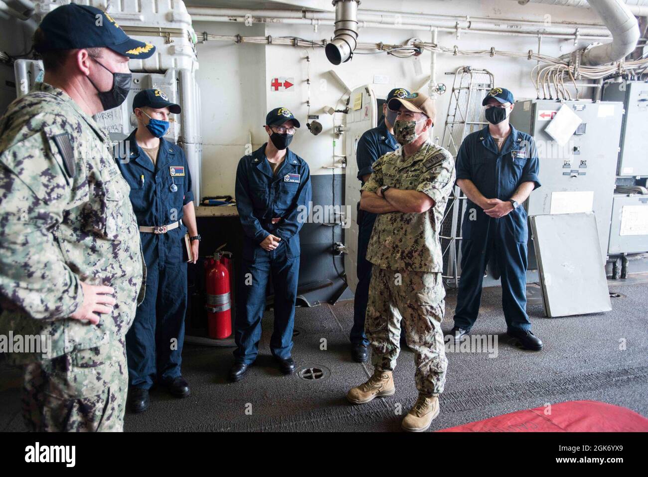 NAVAL BASE SAN DIEGO (Aug. 19, 2021) Vice Adm. Roy Kitchener, Commander ...