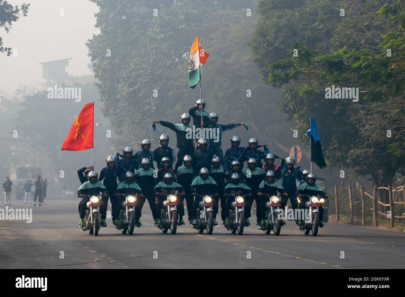 RED ROAD, KOLKATA, WEST BENGAL / INDIA - 21ST JANUARY 2018 : Indian ...