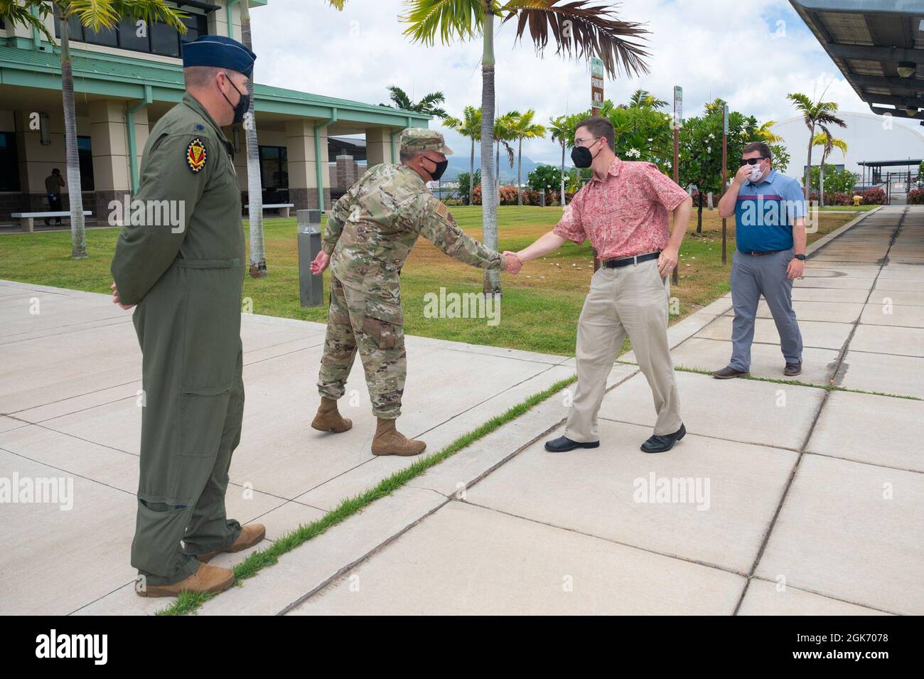 U.S. Air Force Brig. Gen. Dann S. Carlson, commander of the 154th Wing ...