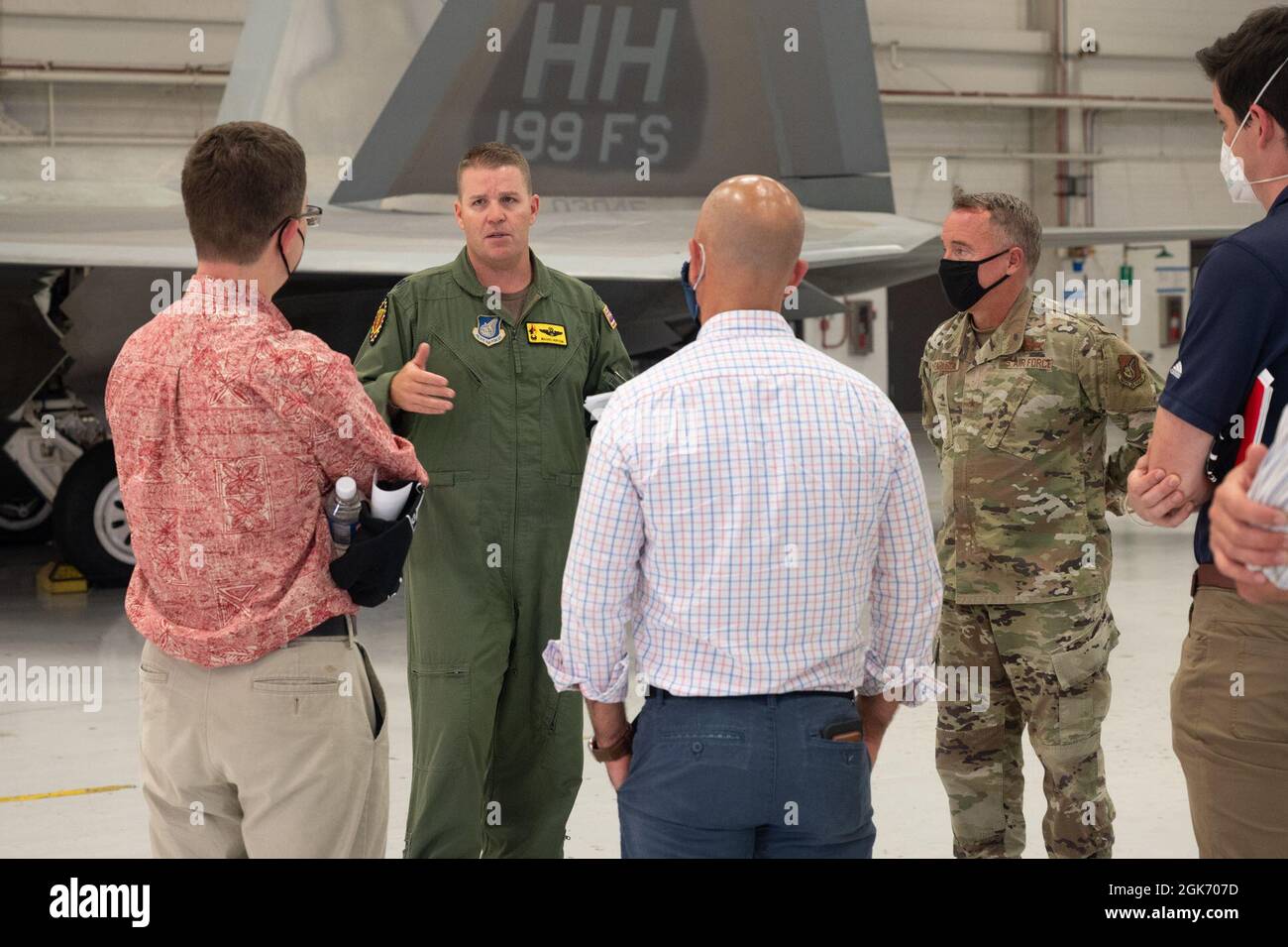 U.S. Air Force Brig. Gen. Dann S. Carlson, commander of the 154th Wing ...