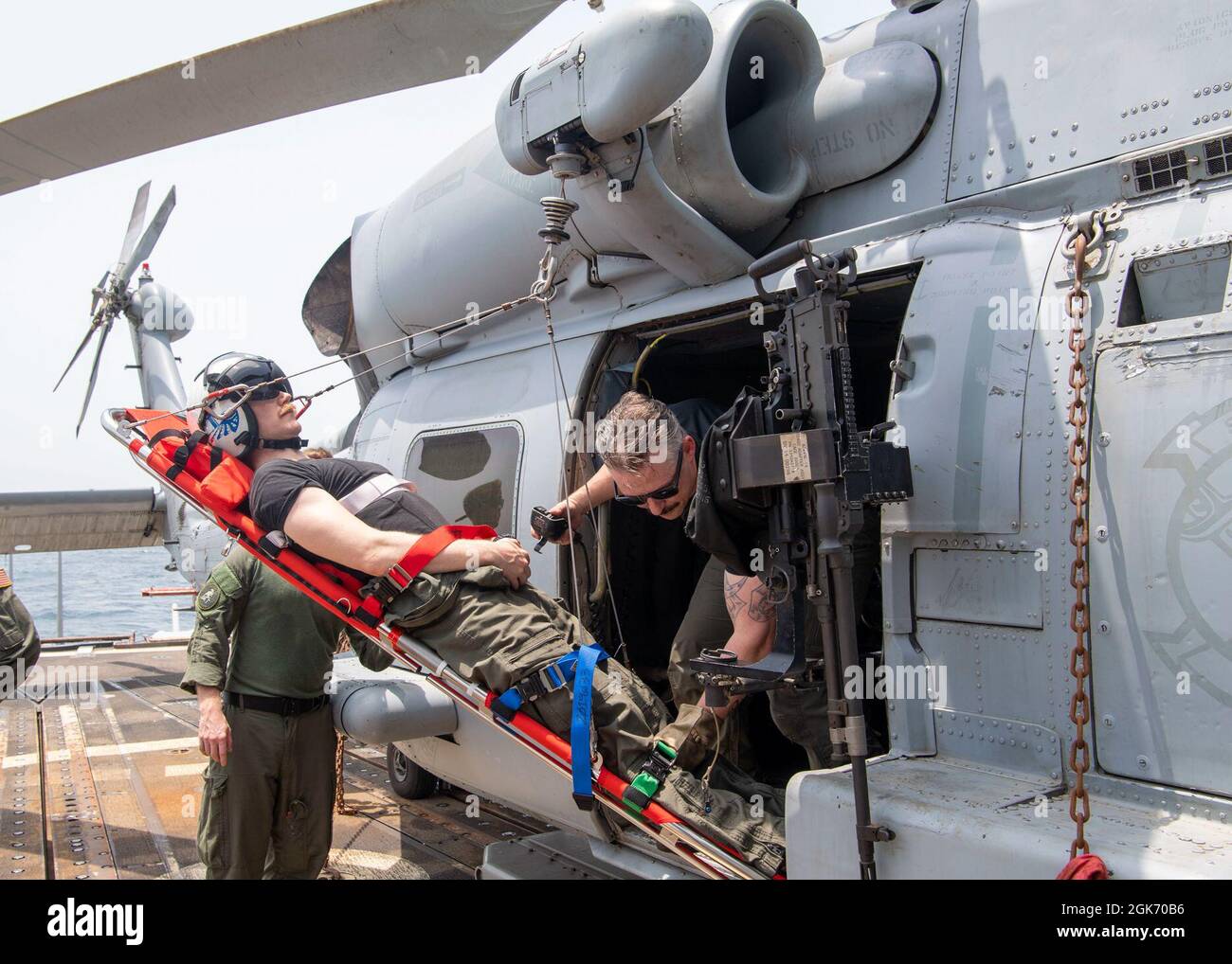 210819-N-JW440-1034 ARABIAN GULF (Aug. 19, 2021) –Naval Air Crewman ...