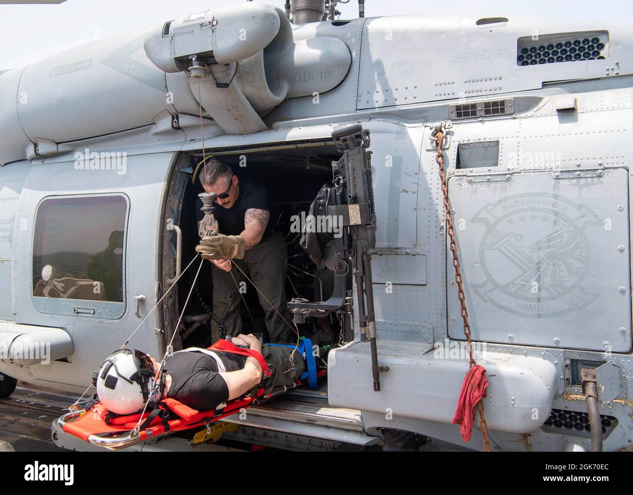 210819-N-JW440-1035 ARABIAN GULF (Aug. 19, 2021) –Naval Air Crewman ...