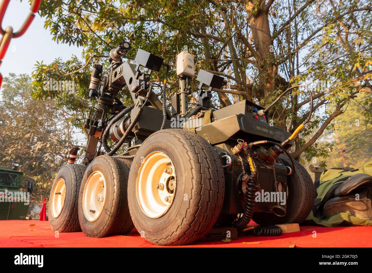 Kolkata, West Bengal, India - 23rd Januaray 2018 : Remotely operated ...