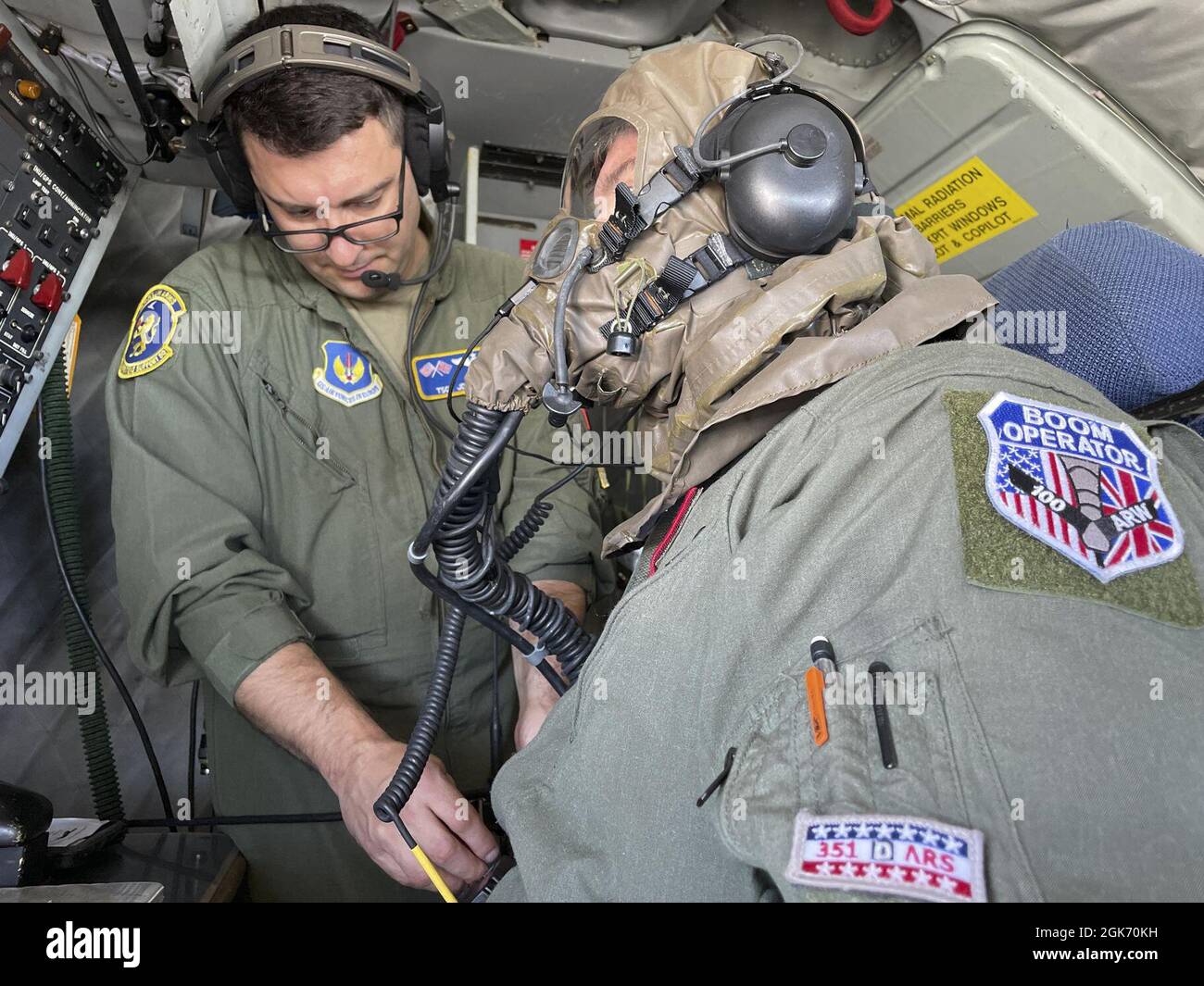 U.S. Air Force Tech. Sgt. Juan Upegui, 351st Air Refueling Squadron ...