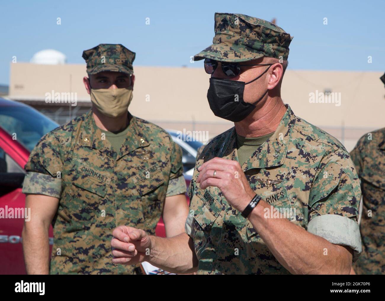 U.S. Marine Corps Major General Bradford J. Gering, commanding general ...