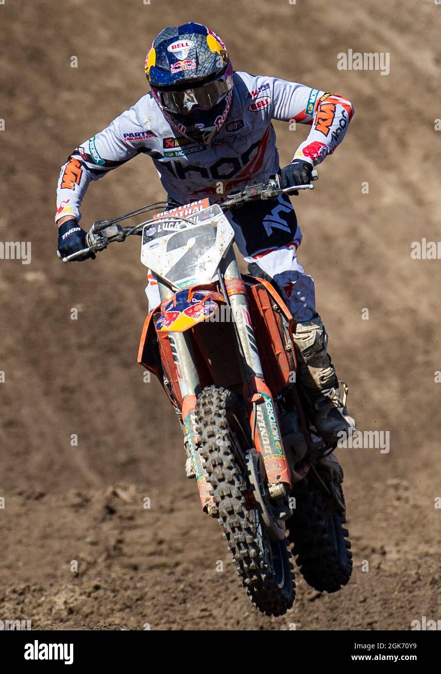 September 11 2021 Rancho Cordova, CA USA KTM factory rider Cooper Webb ...