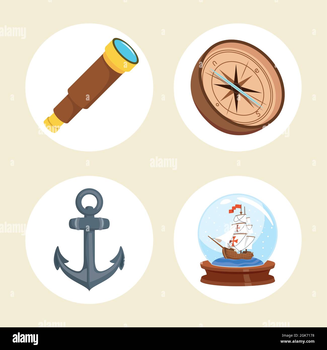 Columbus route to america hi-res stock photography and images - Alamy