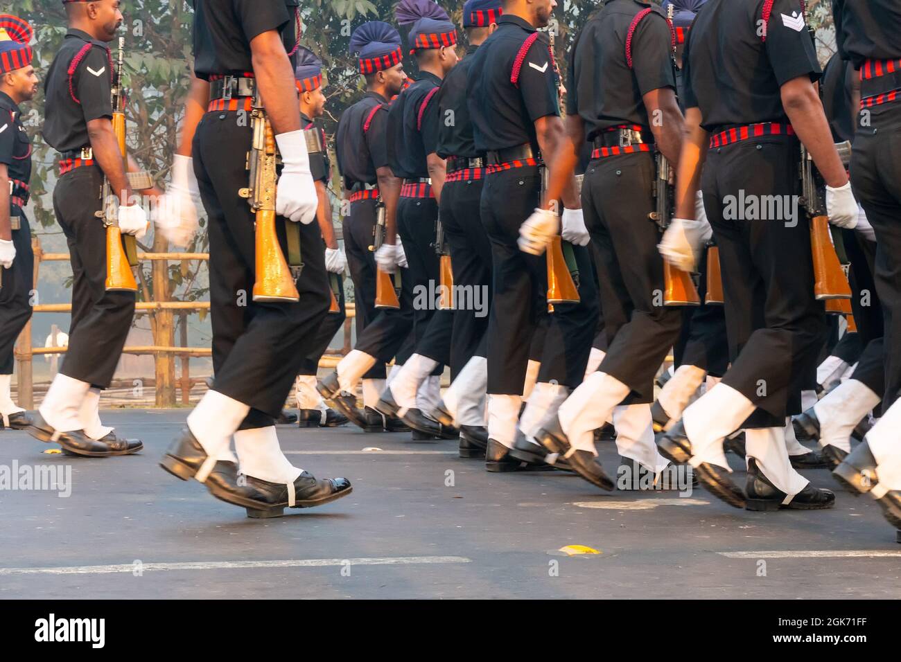 Indian army marching 2018 hi-res stock photography and images - Alamy