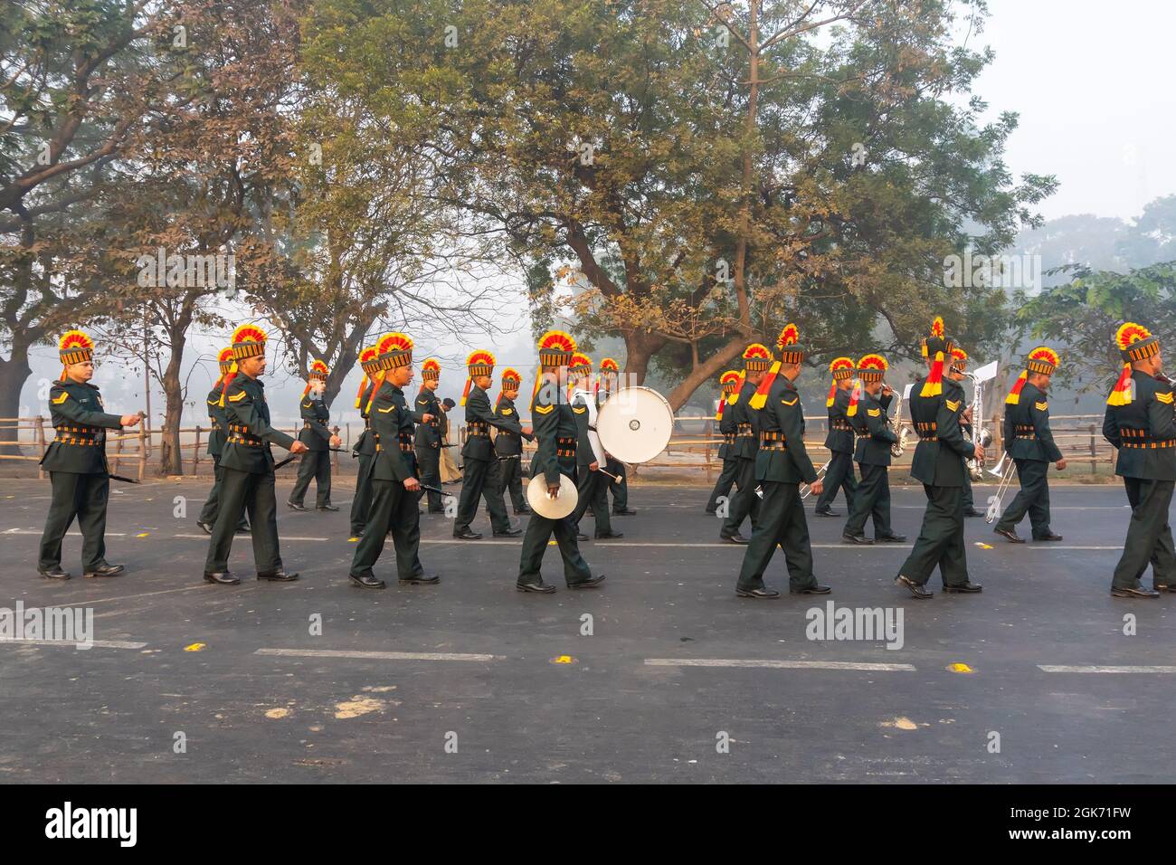 RED ROAD, KOLKATA, WEST BENGAL / INDIA - 21ST JANUARY 2018 : Indian ...