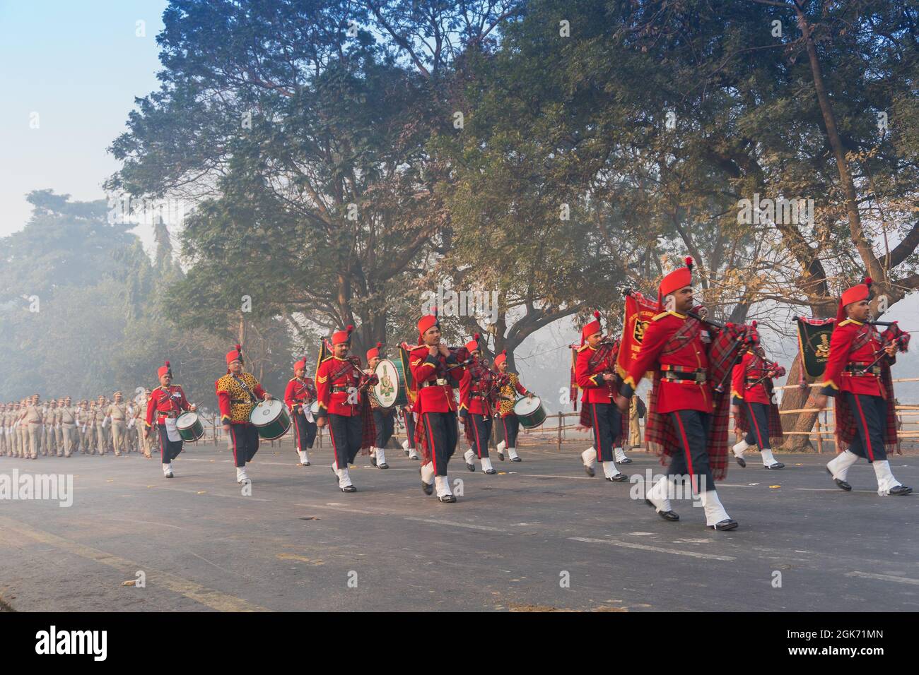 Indian army marching 2018 hi-res stock photography and images - Alamy