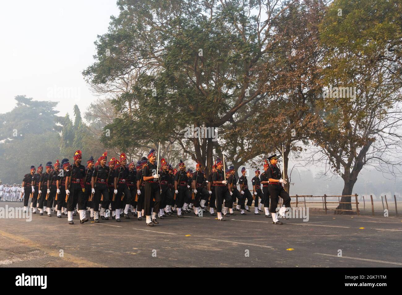 Indian army marching 2018 hi-res stock photography and images - Alamy