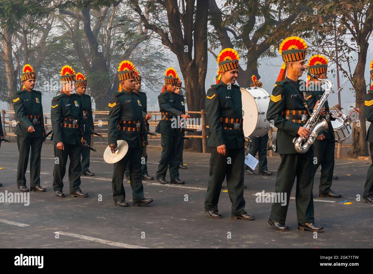 RED ROAD, KOLKATA, WEST BENGAL / INDIA - 21ST JANUARY 2018 : Indian ...