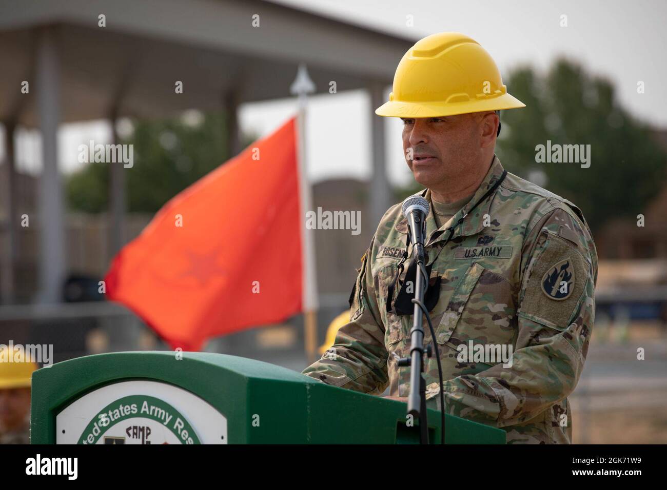 U.S Army Reserve Maj. Gen. Alberto C. Rosende, commanding general of ...