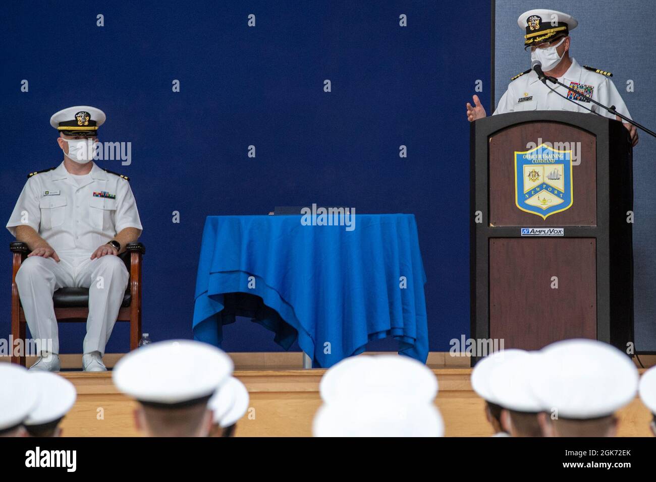 210820-N-ZW825-0265 NEWPORT, R.I. (Aug. 20, 2021) Capt. Gordon Blighton ...