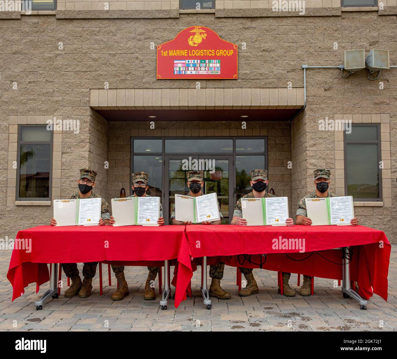 U.S. Marines with 1st Marine Logistics Group, I Marine Expeditionary ...