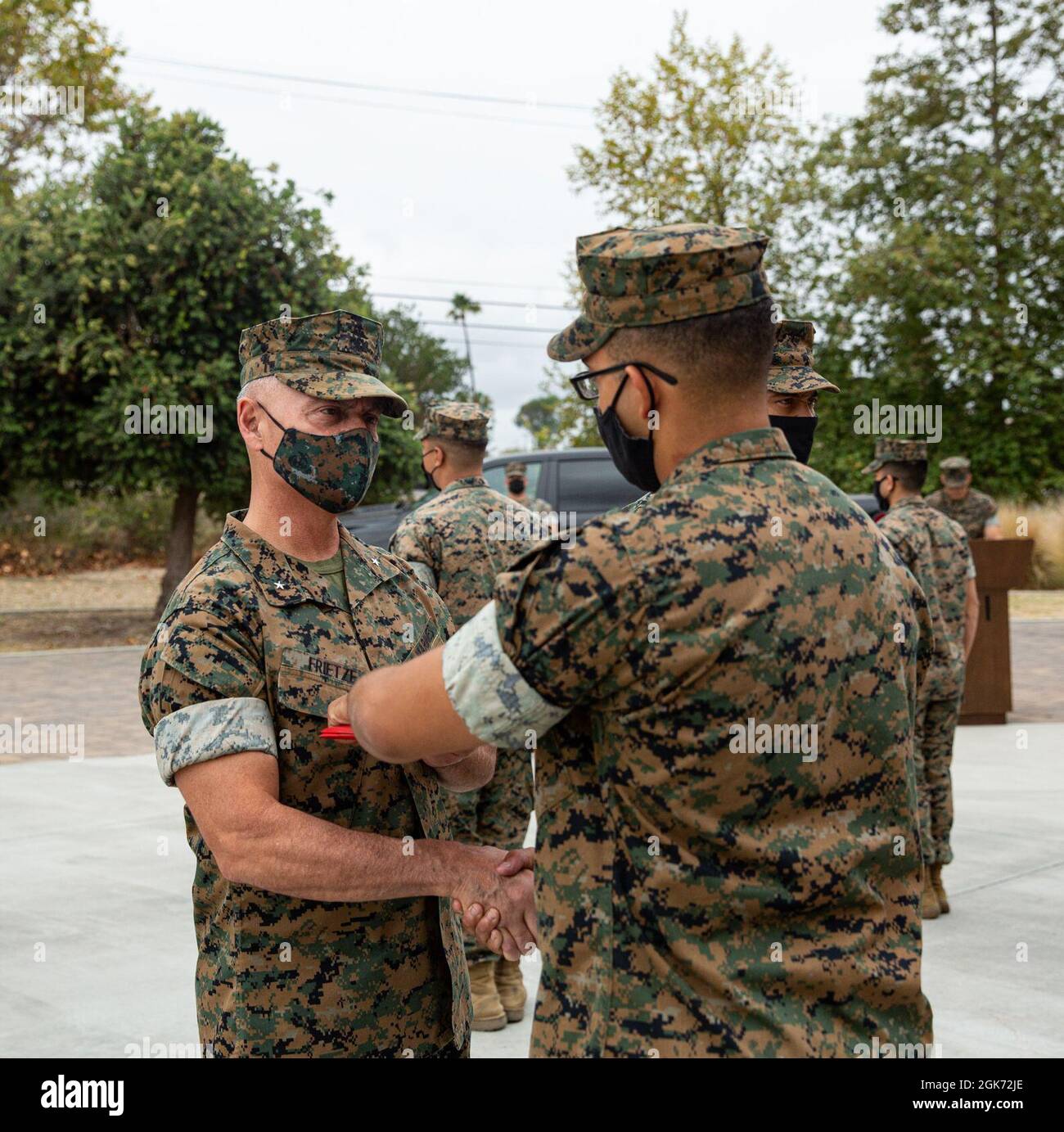 Brig. Gen. Phillip N. Frietze, Commanding General of 1st Marine ...