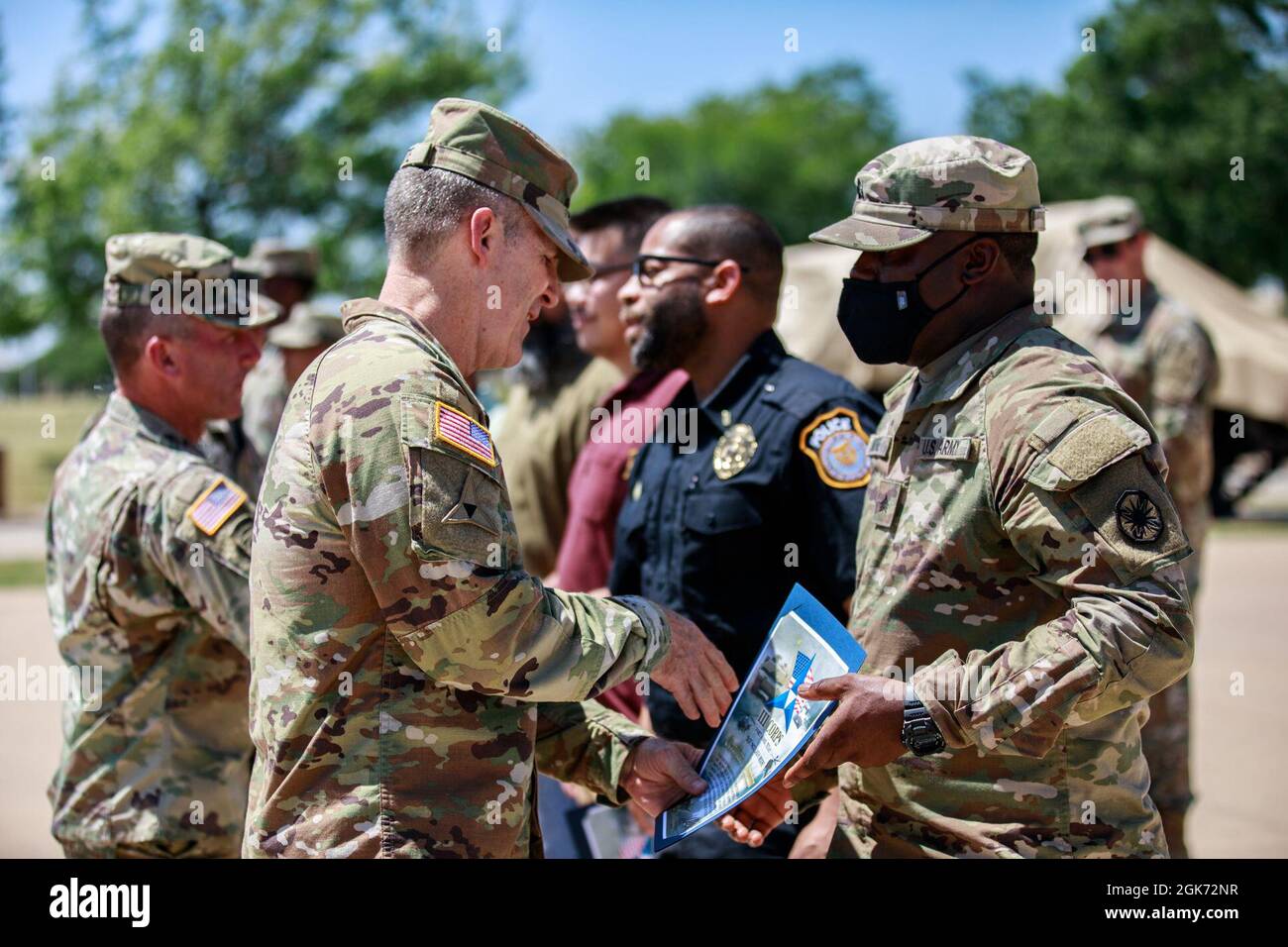 Lt. Gen. Pat White, III Corps and Fort Hood, commanding general ...