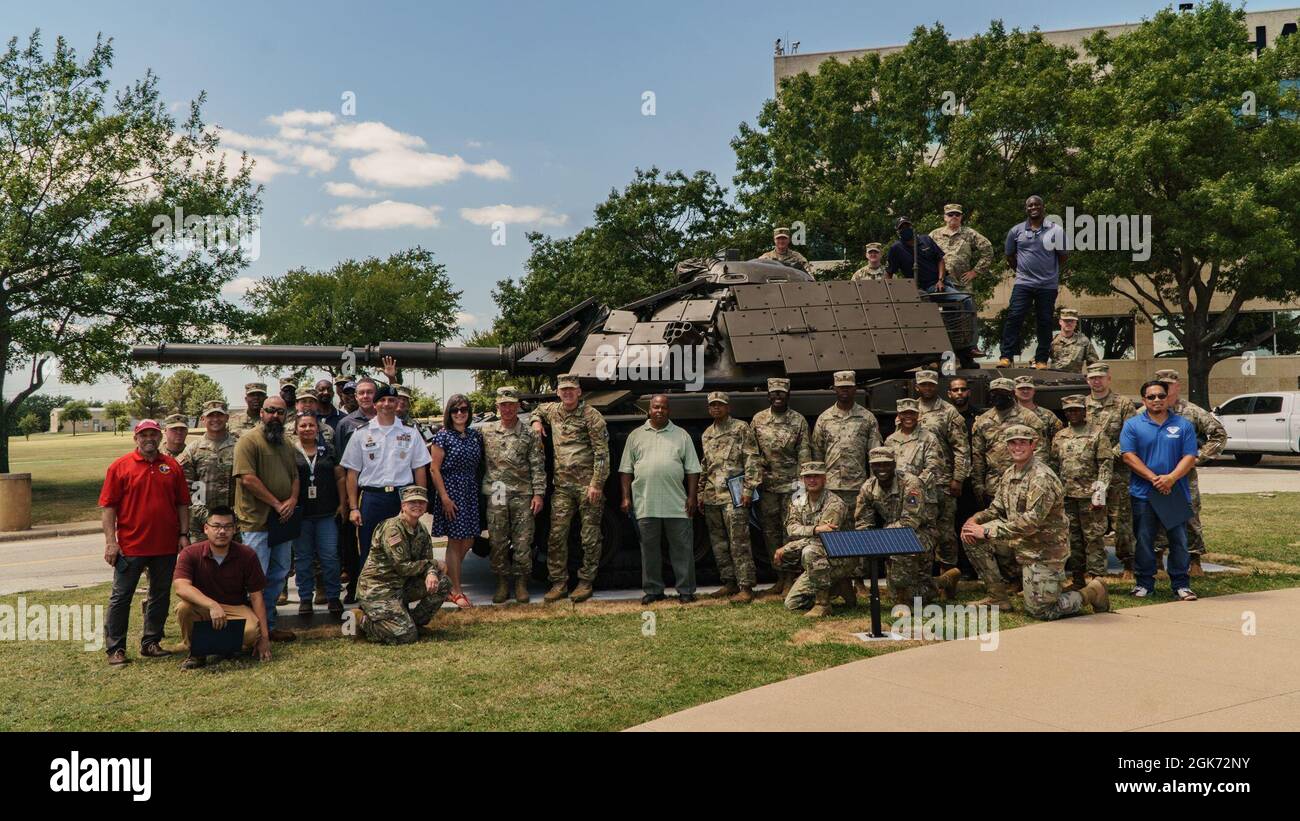 III Corps and Fort Hood command team and staff pose for a photo with ...