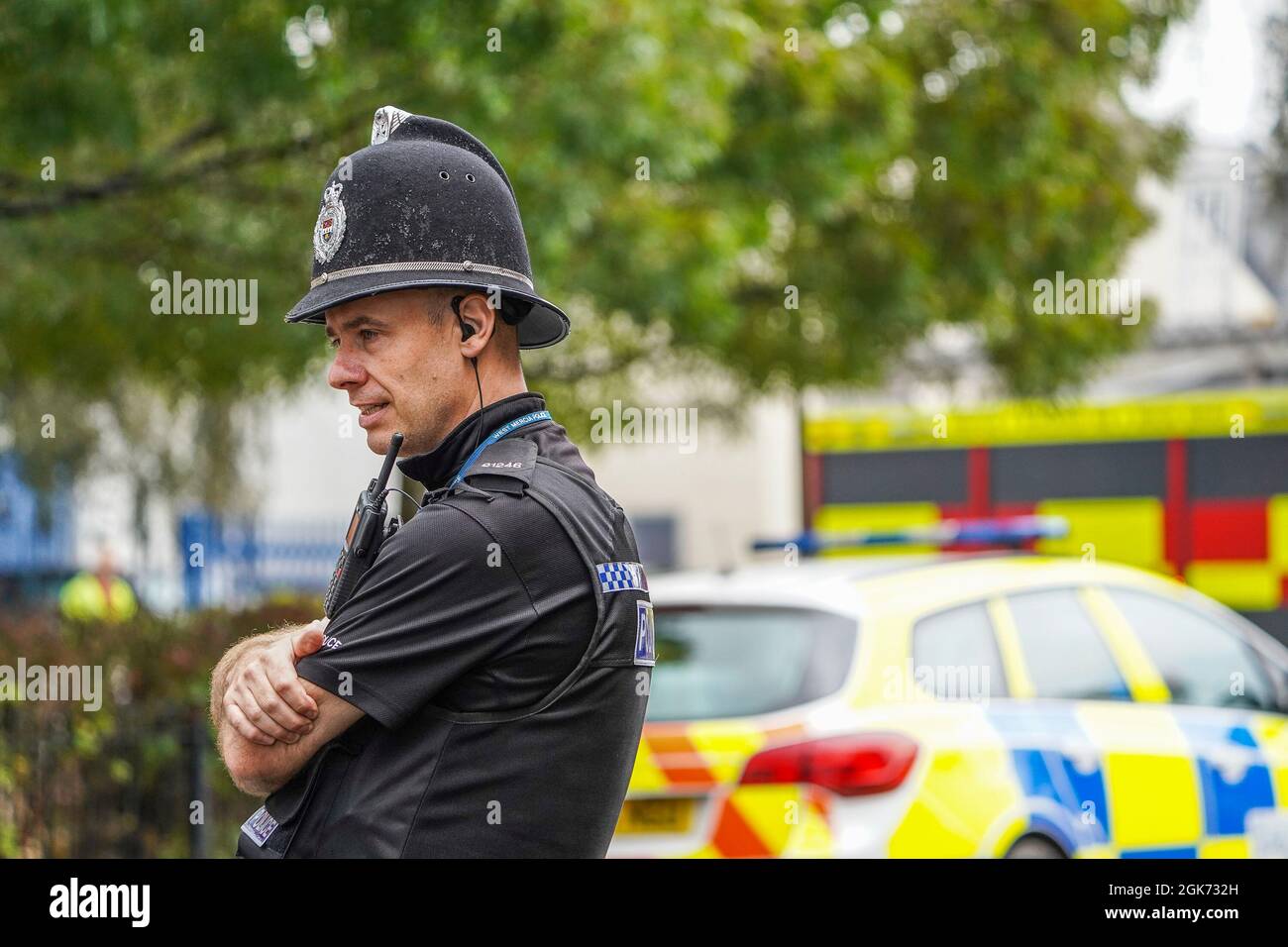 Kidderminster, UK. 9th September, 2021. A devastating fire has left ...