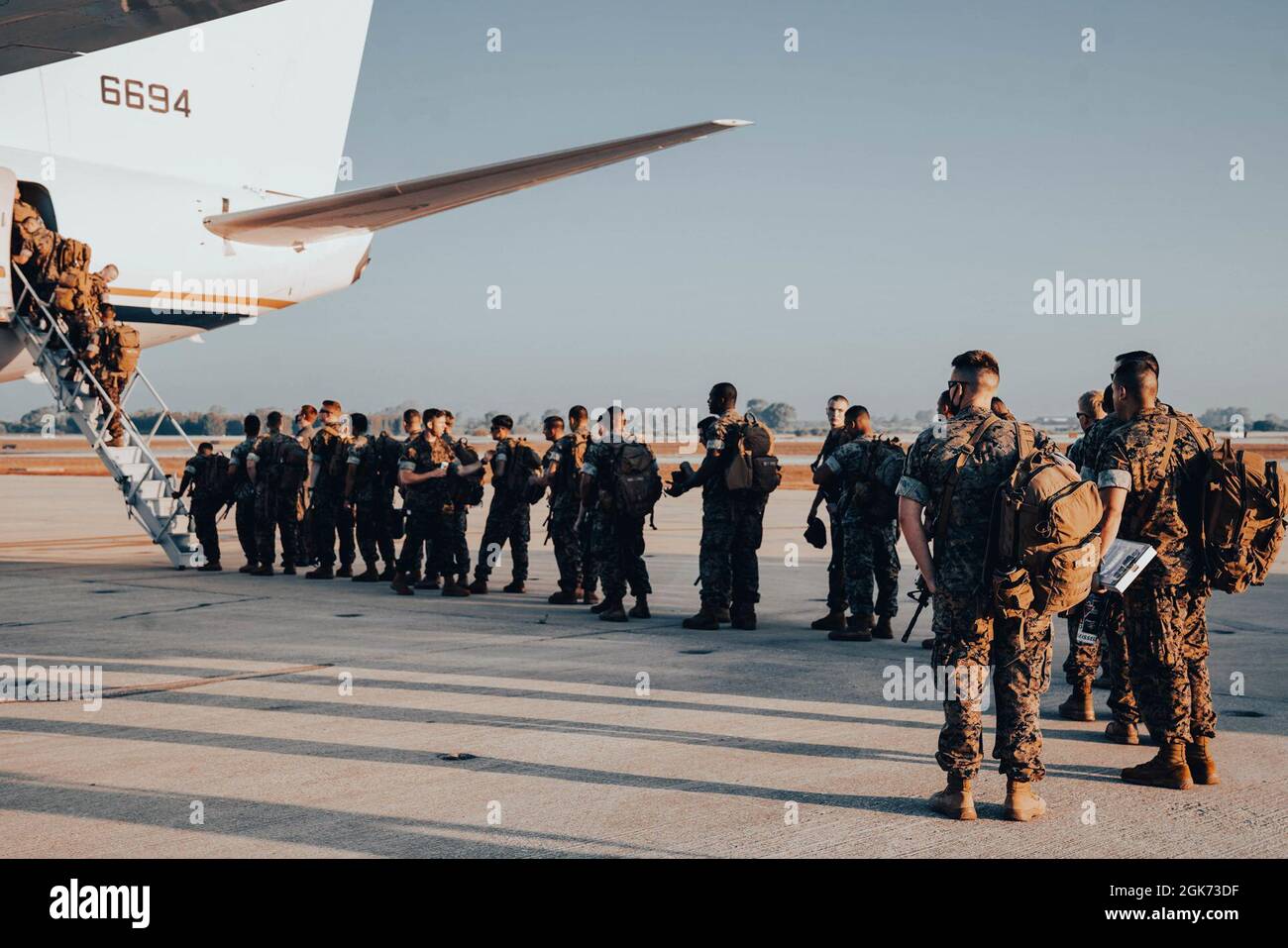 U.S. Marines with Fleet Anti-terrorism Security Company, Europe ...