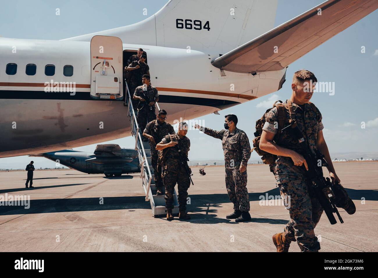 U.S. Marines with Fleet Anti-terrorism Security Company, Europe ...