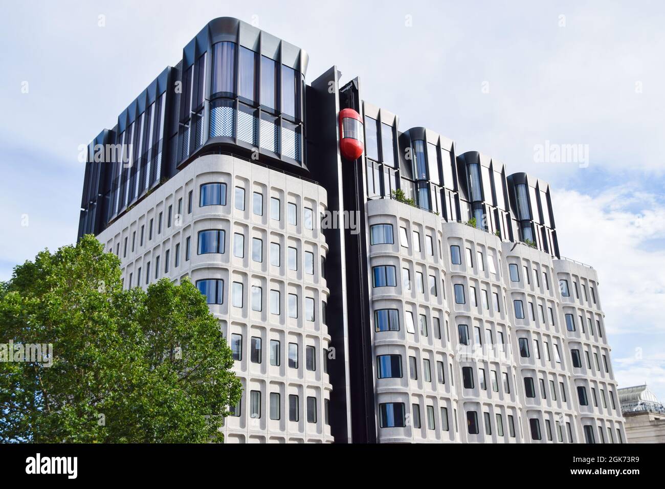 The Standard Hotel exterior, King's Cross St Pancras, London, United ...