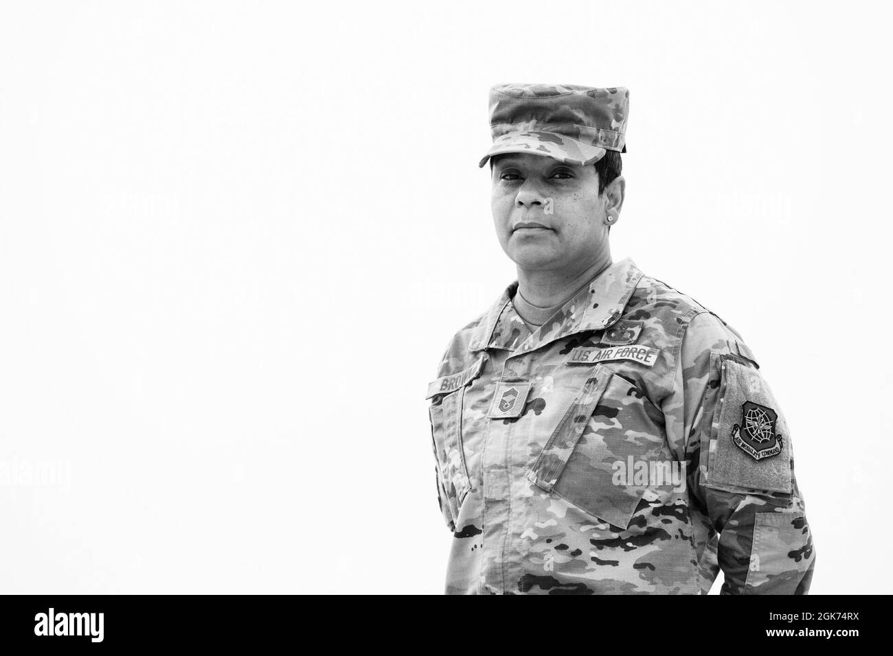 U.S. Air Force Chief Master Sgt. Danielle Brown, 60th Comptroller ...