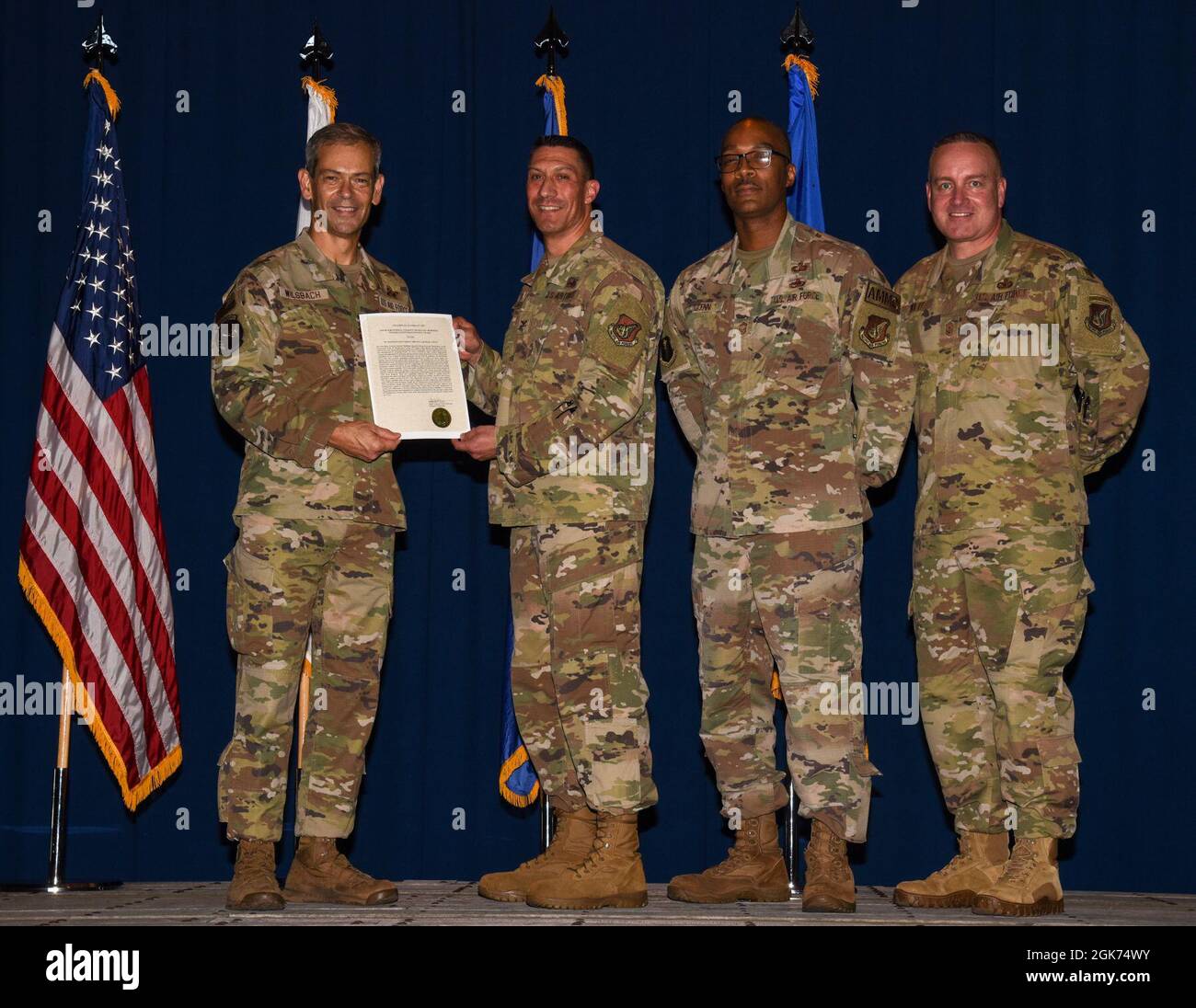 U.S. Air Force Gen. Ken Wilsbach, Pacific Air Forces (PACAF) commander ...