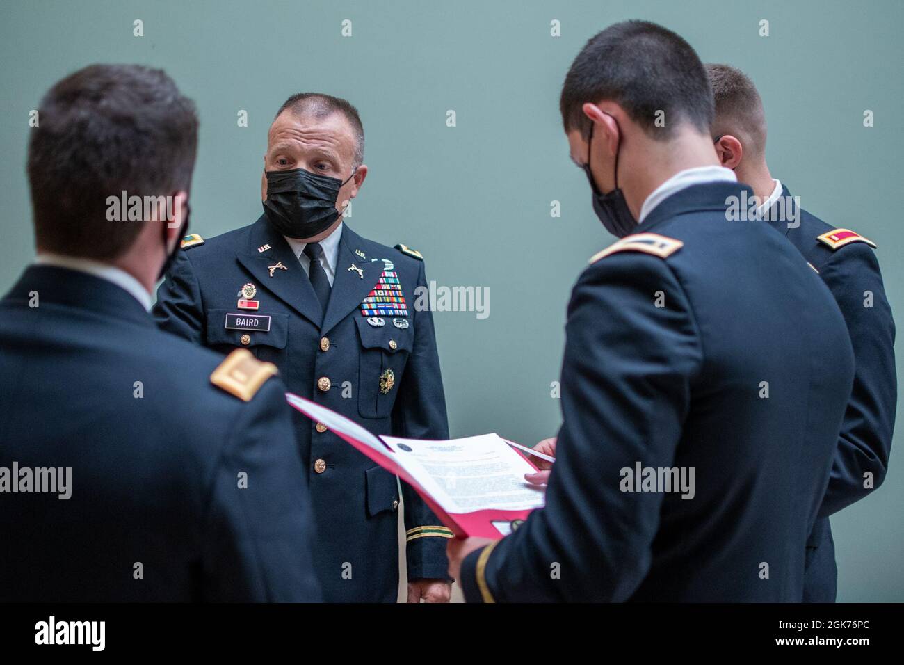 U.S. Army Col. Jerry Baird, Jr., the 130th Maneuver Enhancement Brigade ...