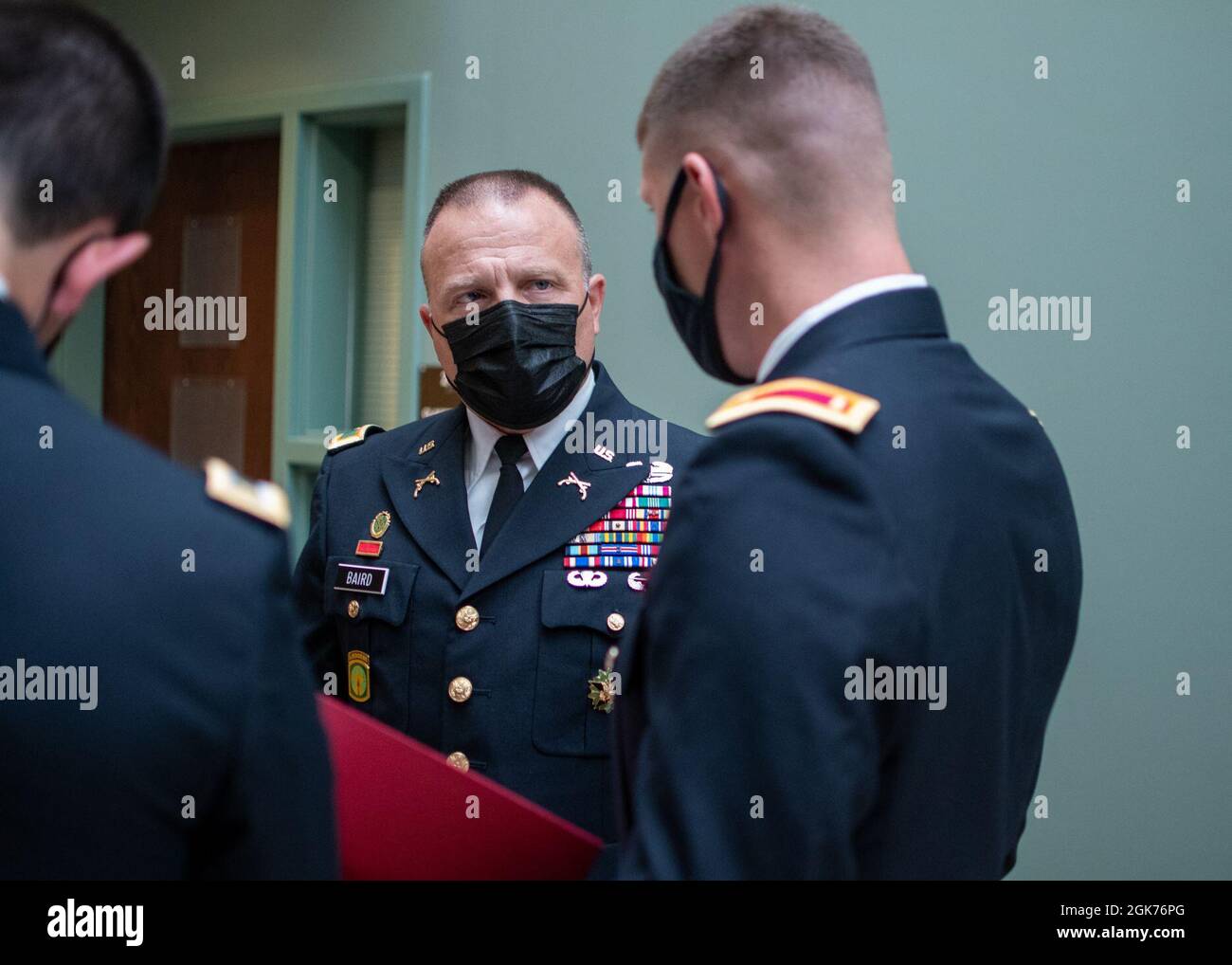 U.S. Army Col. Jerry Baird, Jr., the 130th Maneuver Enhancement Brigade ...