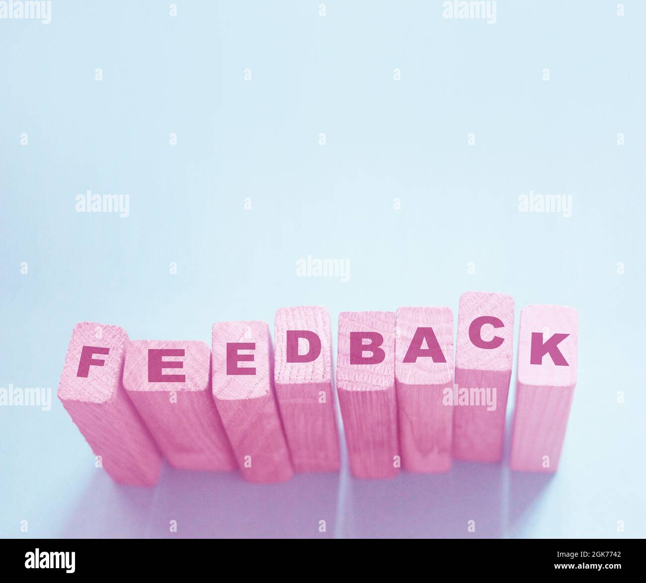 FEEDBACK word made with building blocks. Performance evaluation ...